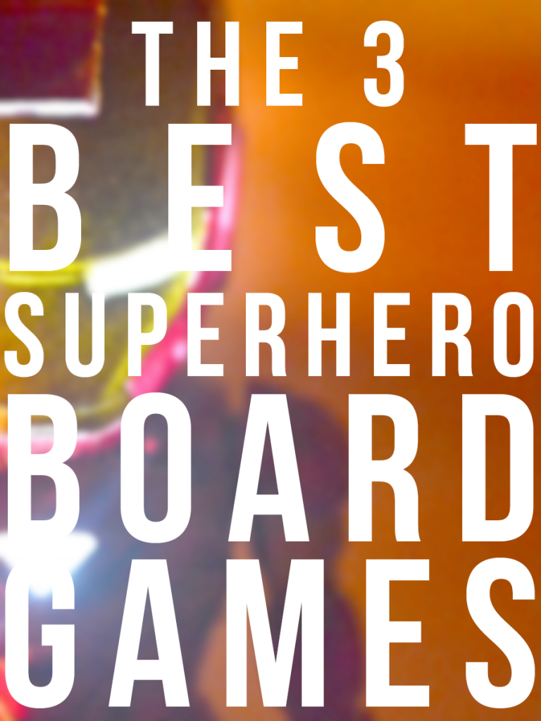 The 3 BEST Super Hero Board Games — Gray Cat Games