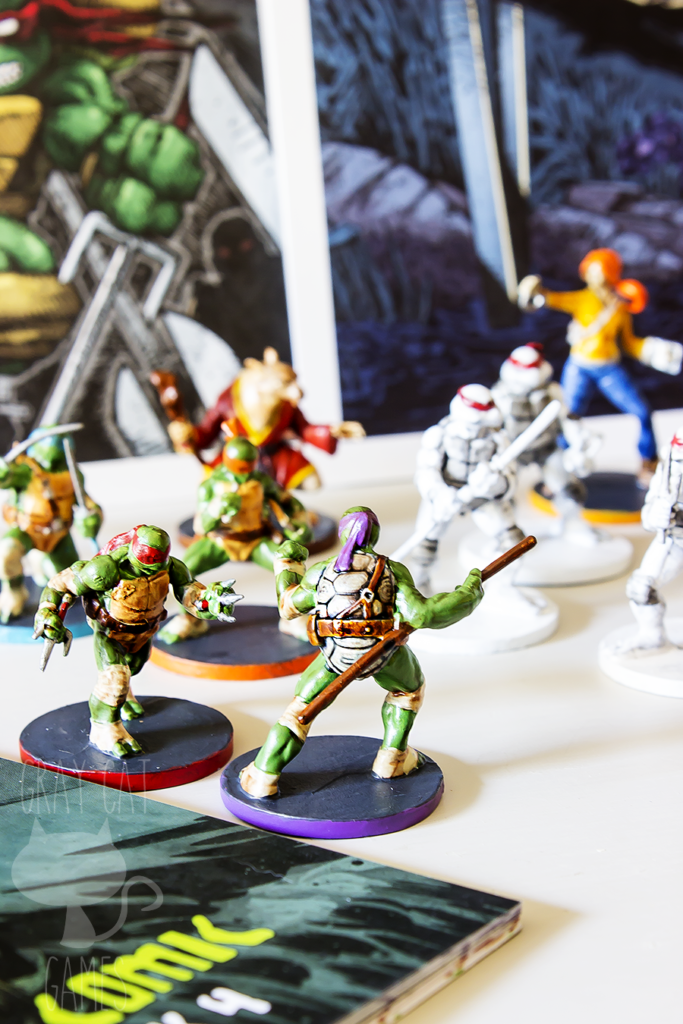 Painting IDW's Teenage Mutant Ninja Turtles Minis — Gray Cat Games