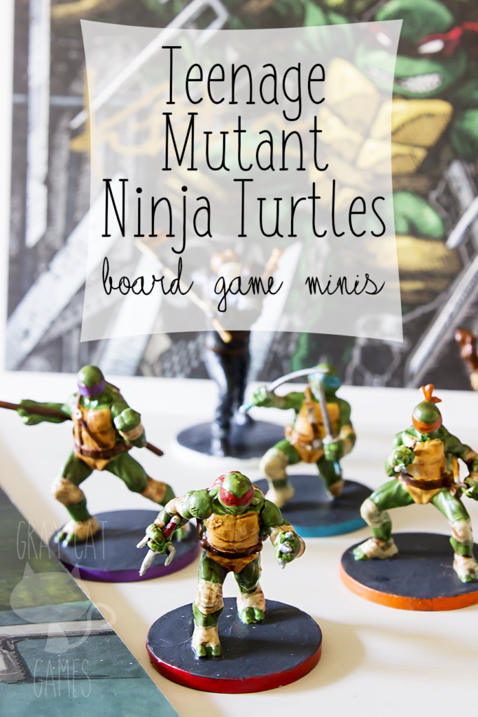 Painting IDW's Teenage Mutant Ninja Turtles Minis — Gray Cat Games